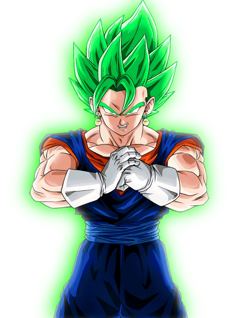 Super Saiyan Green Evolution Vegito Render 2 | Fandom