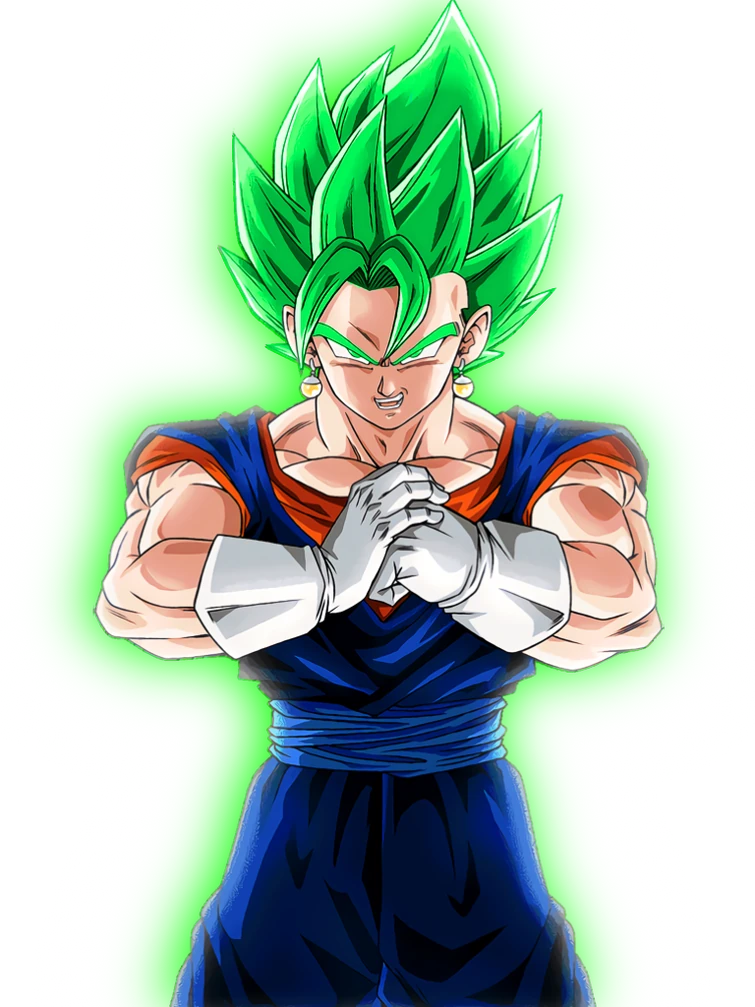 Super Saiyan Green Evolution Vegito Render 2 | Fandom