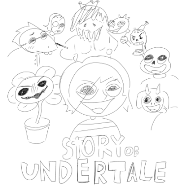 First art post on the undertale wiki | Fandom