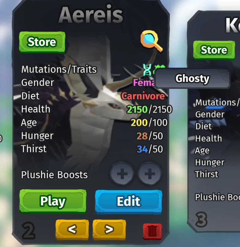 Auctioning pure ghosty mutated aereis | Fandom