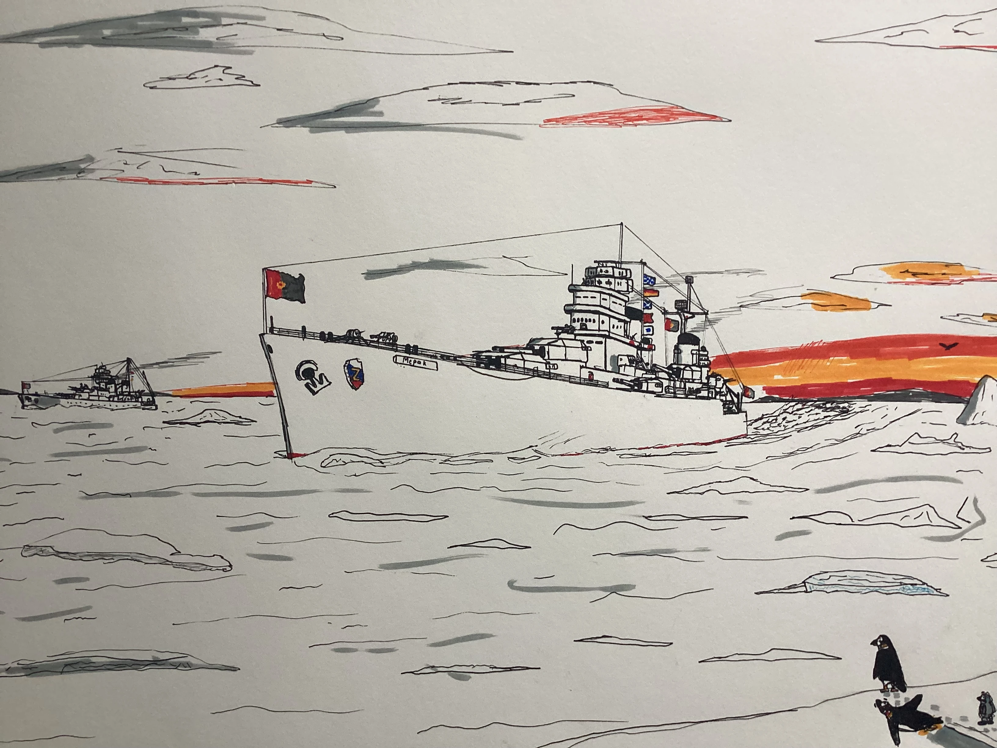 FUS Merak with spanish ahh sunset | Fandom