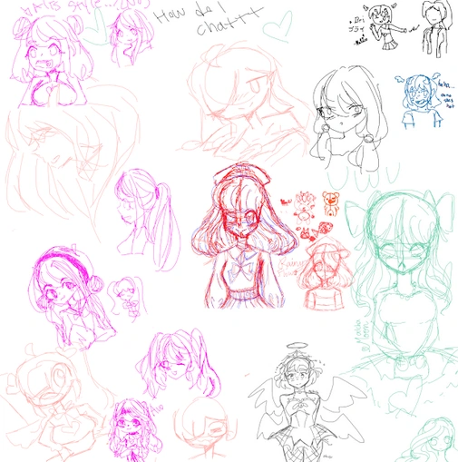 collaborative art with RH artists