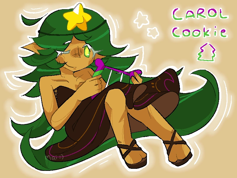 ⋆⸙͎۪۫｡ carol cookie // art | Fandom