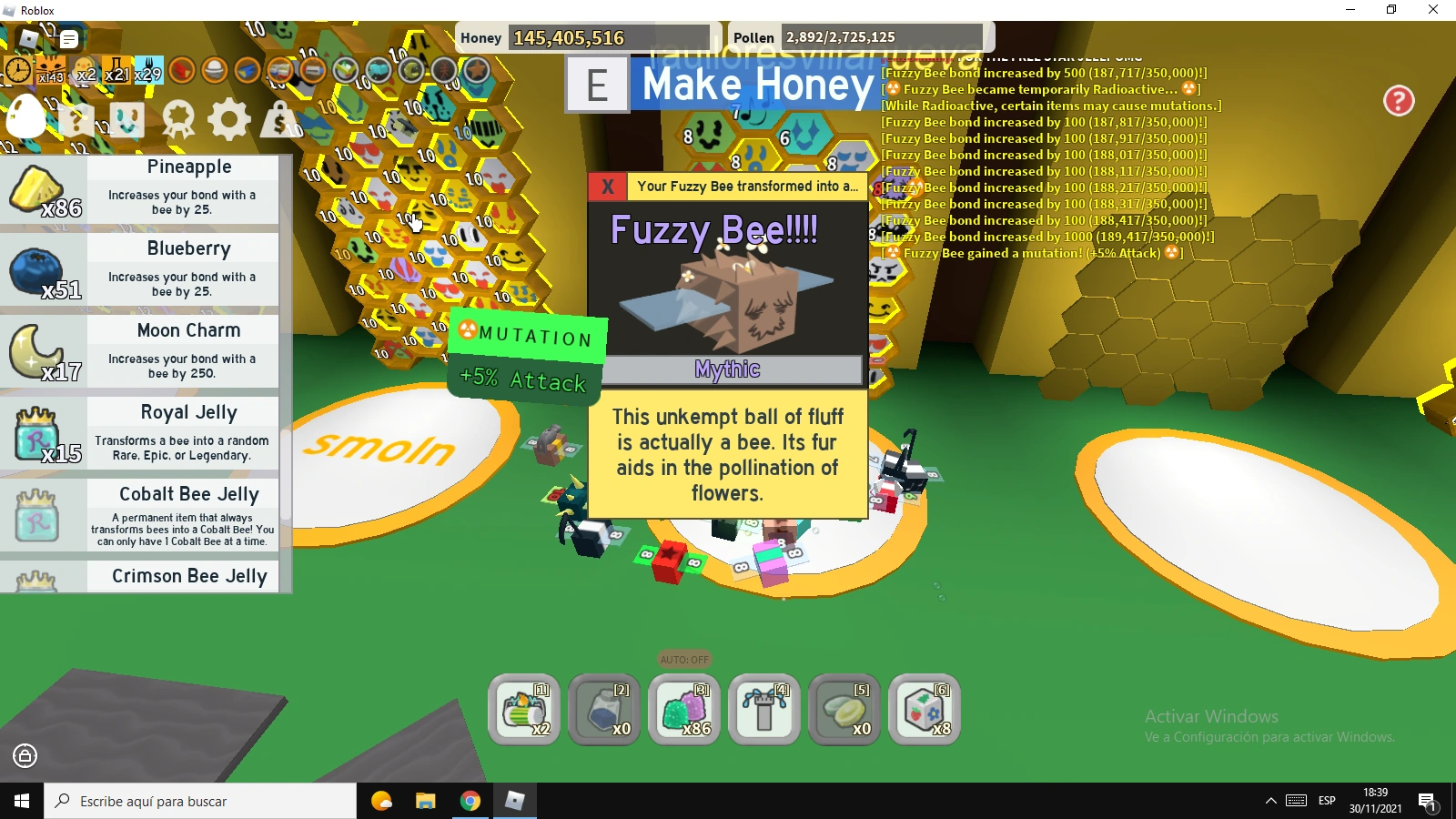 YOUR FUZZY BEE HAS TRANSFORMED INTO A FUZZY BEE | Fandom