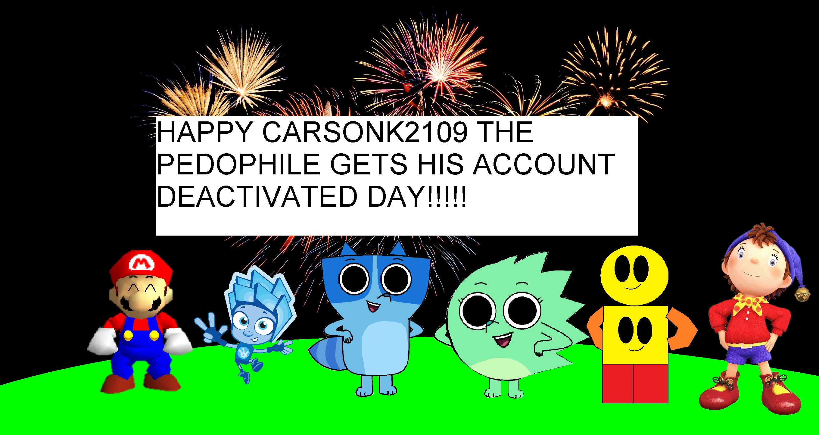 Pikwik Carson's DeviantArt account got deactivated! Let's celebrate ...