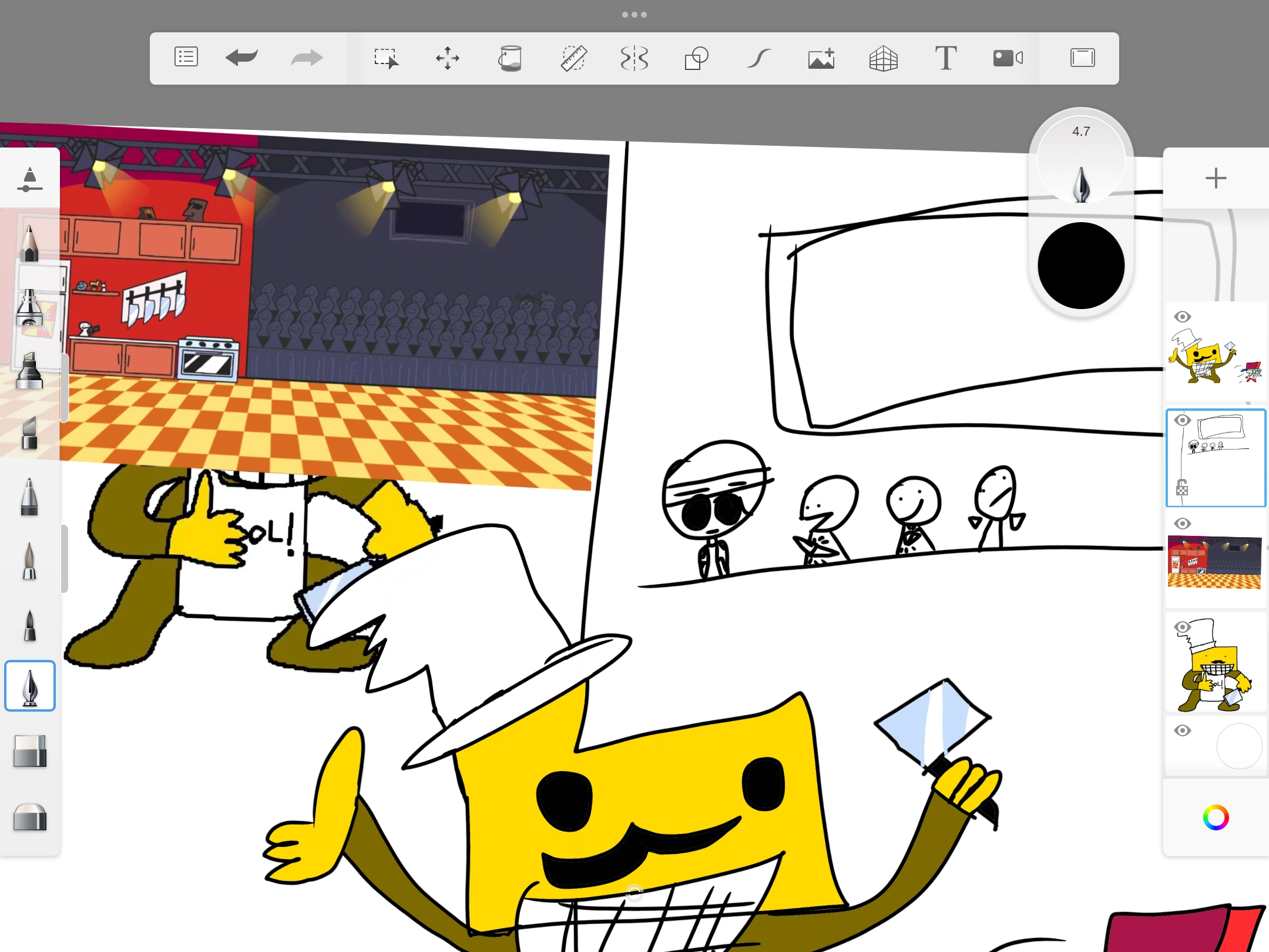 Who wana be in the Ron drawing bg | Fandom