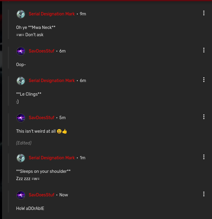 Meanwhile, on the MoD wiki: | Fandom