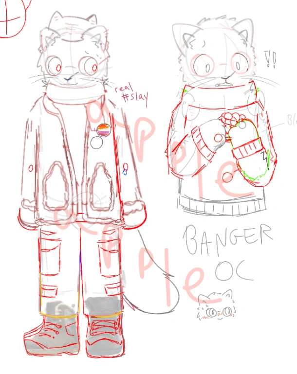 you know the art is gonna be a banger when the sketch takes 2 hours ...