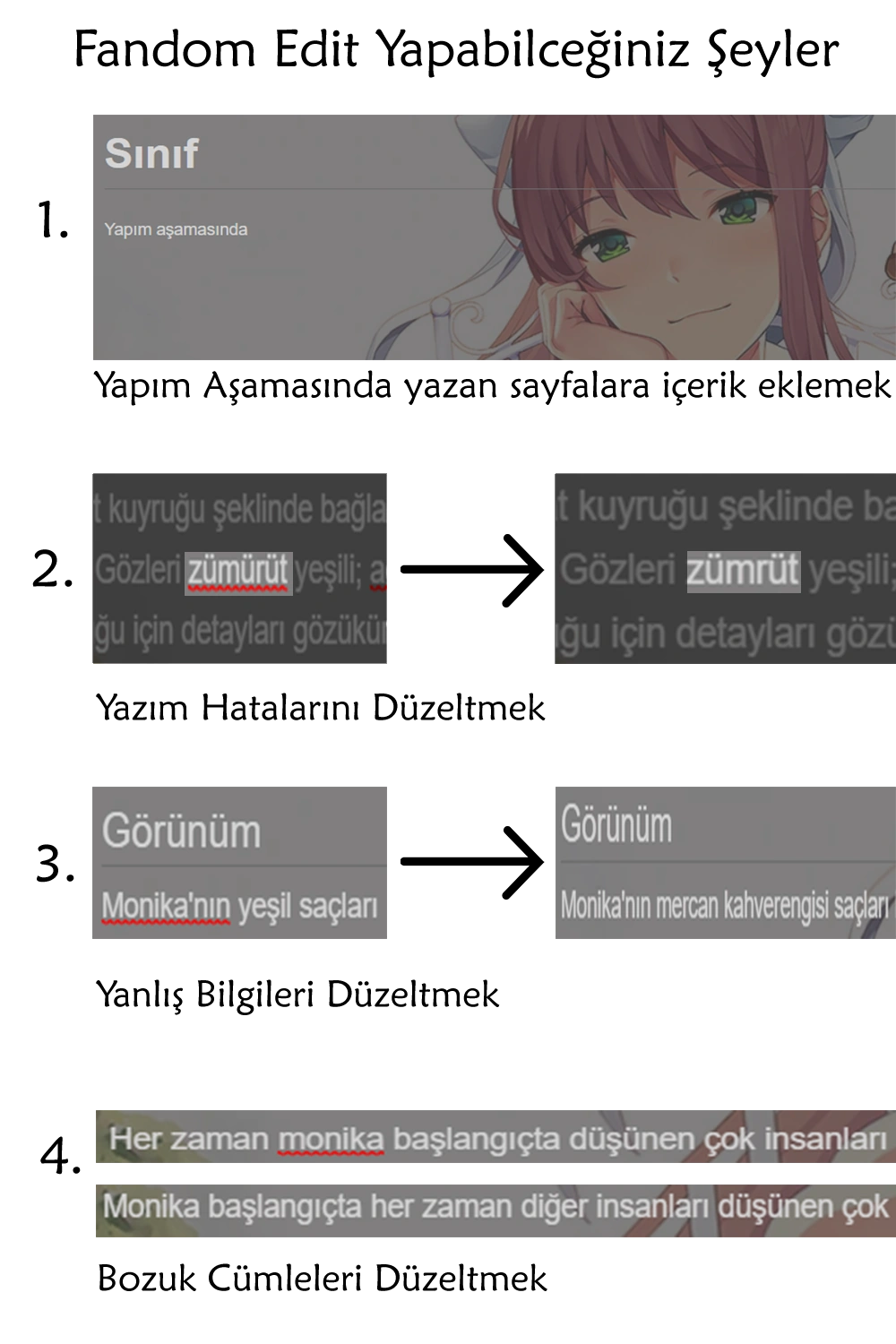 Fandom Edit Yapabileceğiniz Şeyler | Fandom