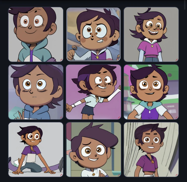 Luz Noceda drawn by AI | Fandom
