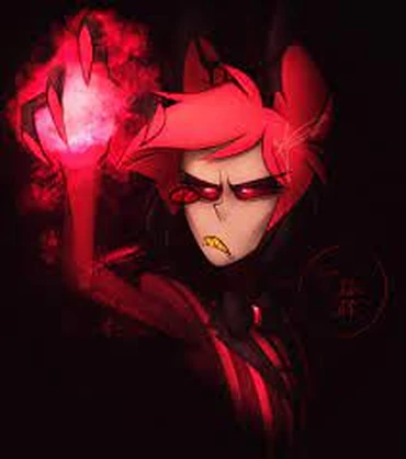 Which not smiling Alastor pic is the best? | Fandom