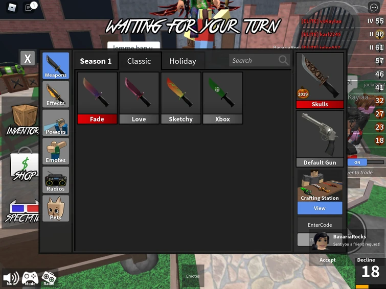 What’s my stuff worth? I’m new to mm2. | Fandom