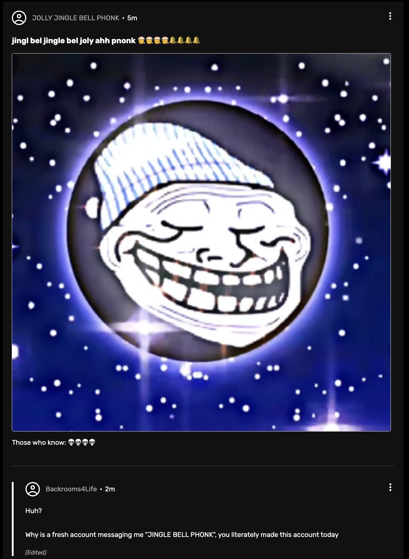 What is going on in my msg wall | Fandom