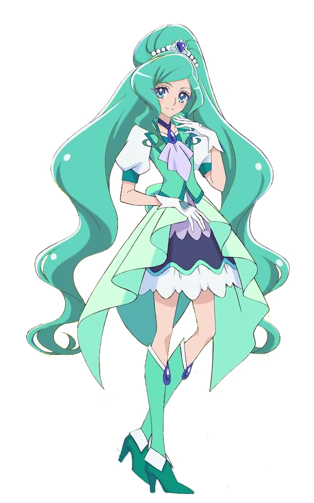 Cure fontaine as teal | Fandom