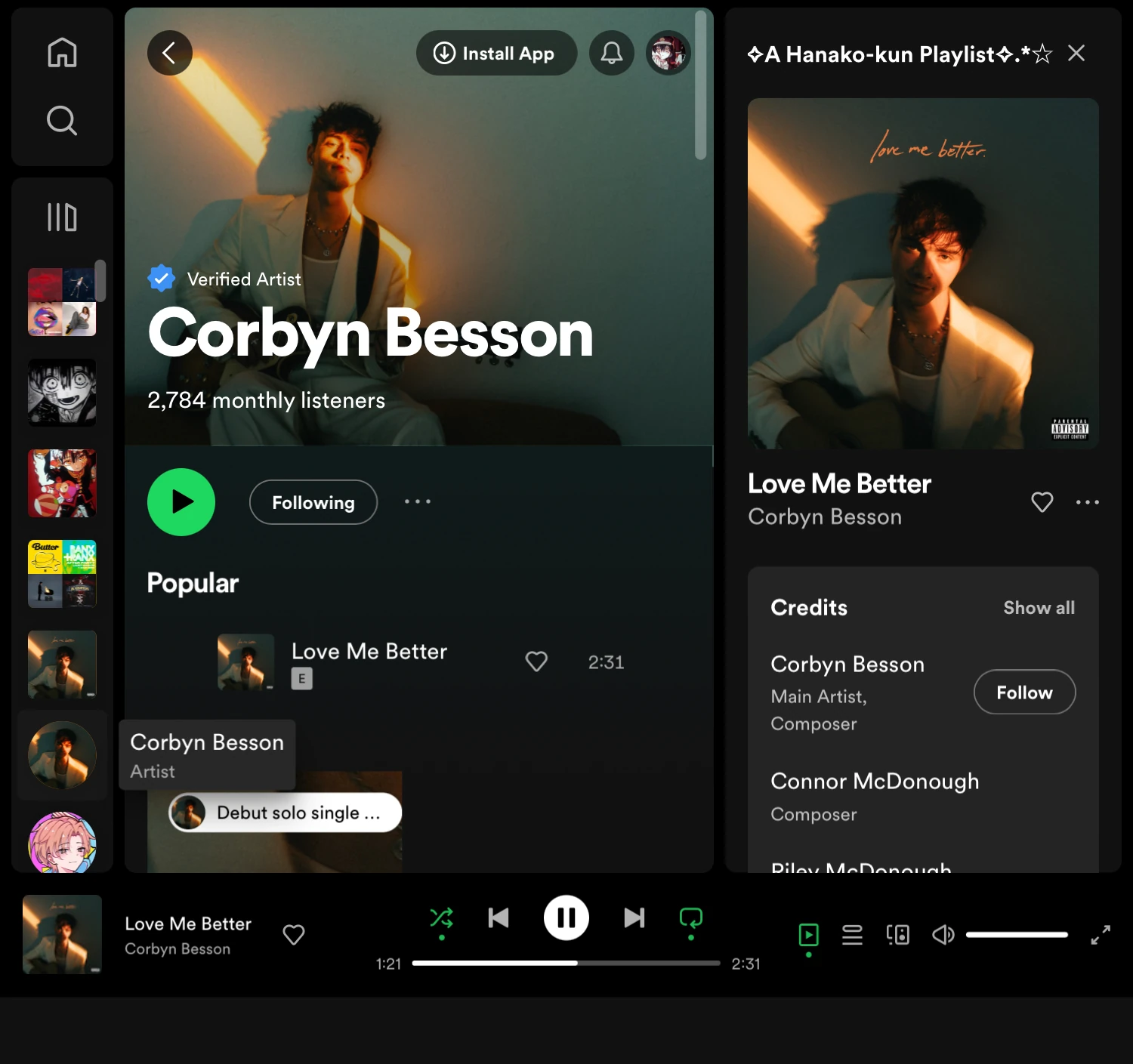 LISTEN TO “Love Me Better” BY CORBYN BESSON NOW | Fandom