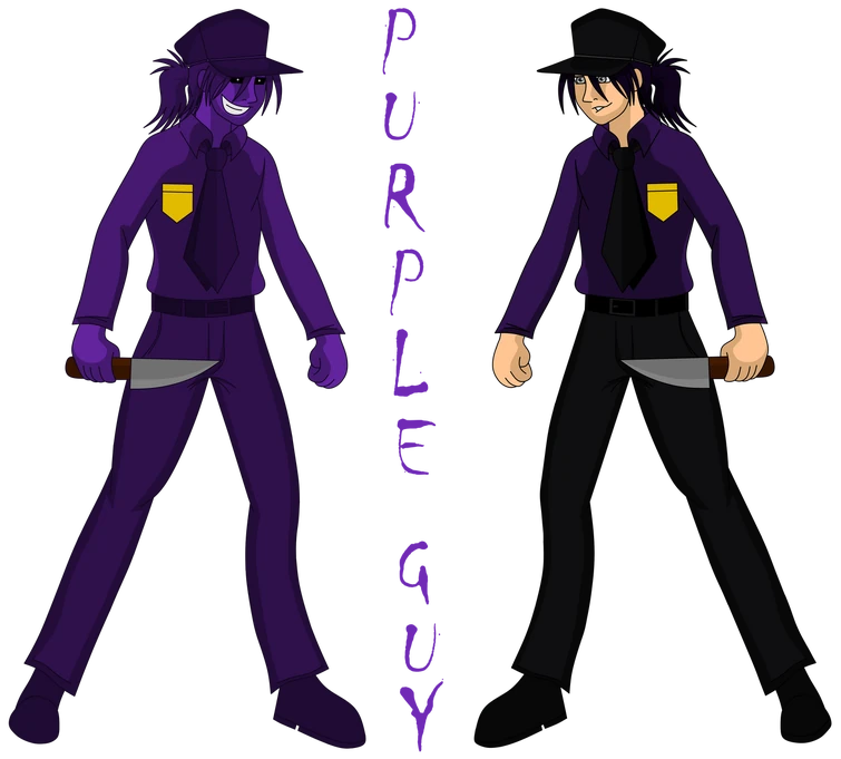 I guess in my head canon, William Afton/Purple Guy would look like a ...