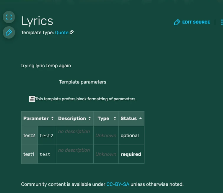 How do I make a lyric template and tabbed infobox? | Fandom