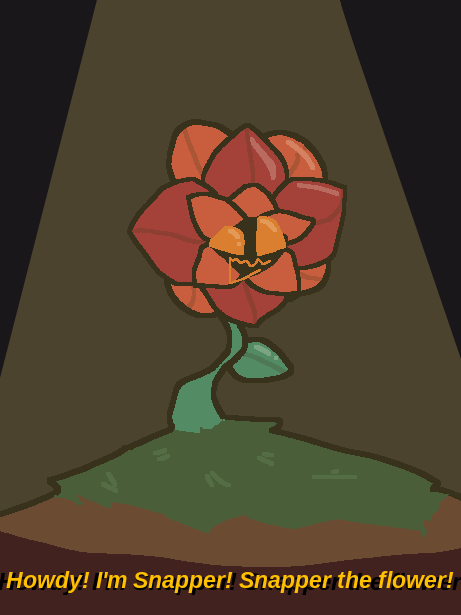 fun little doodle of the "flowey" for the crk undertale / deltarune au ...