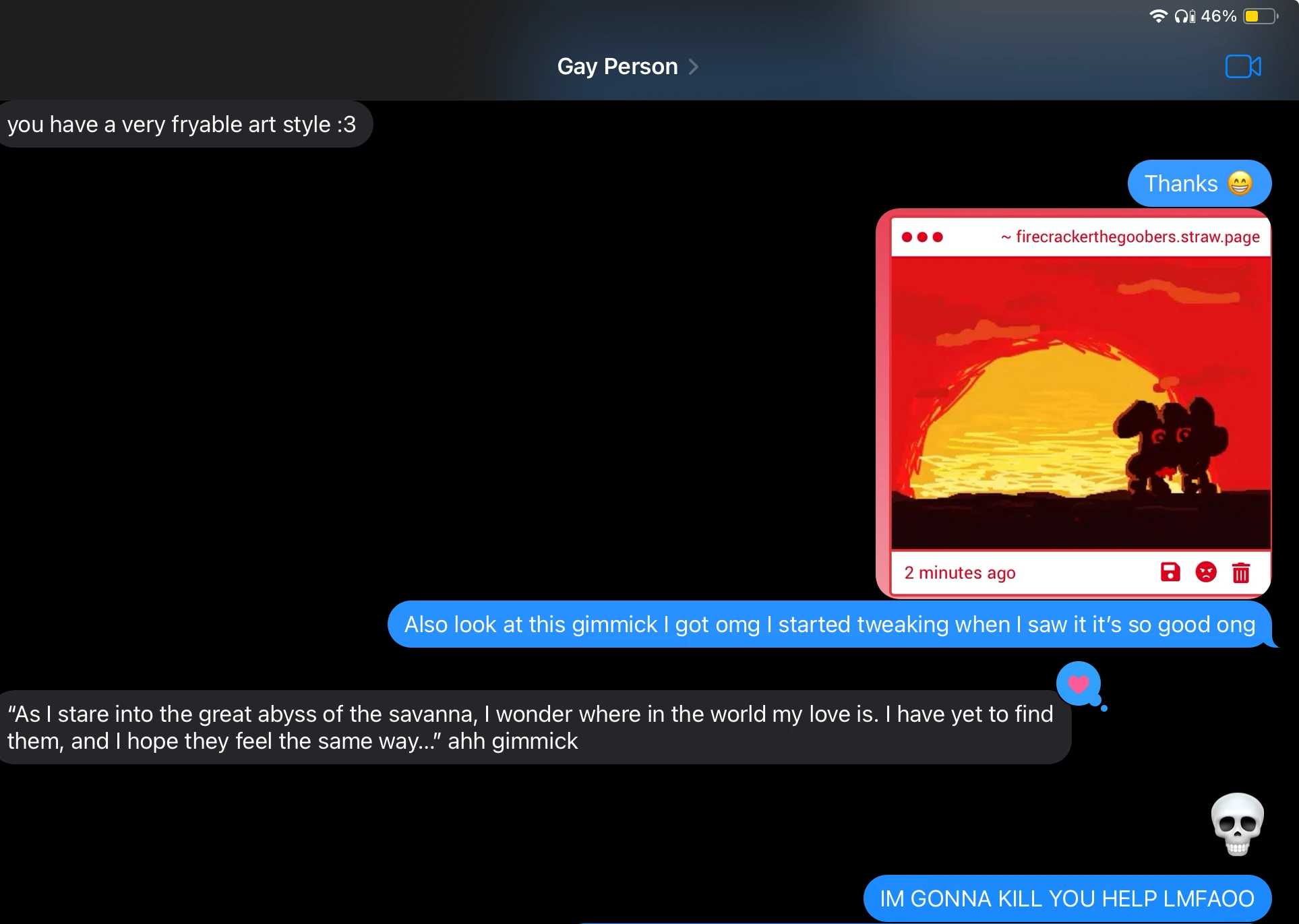 Repost with my deranged friend | Fandom