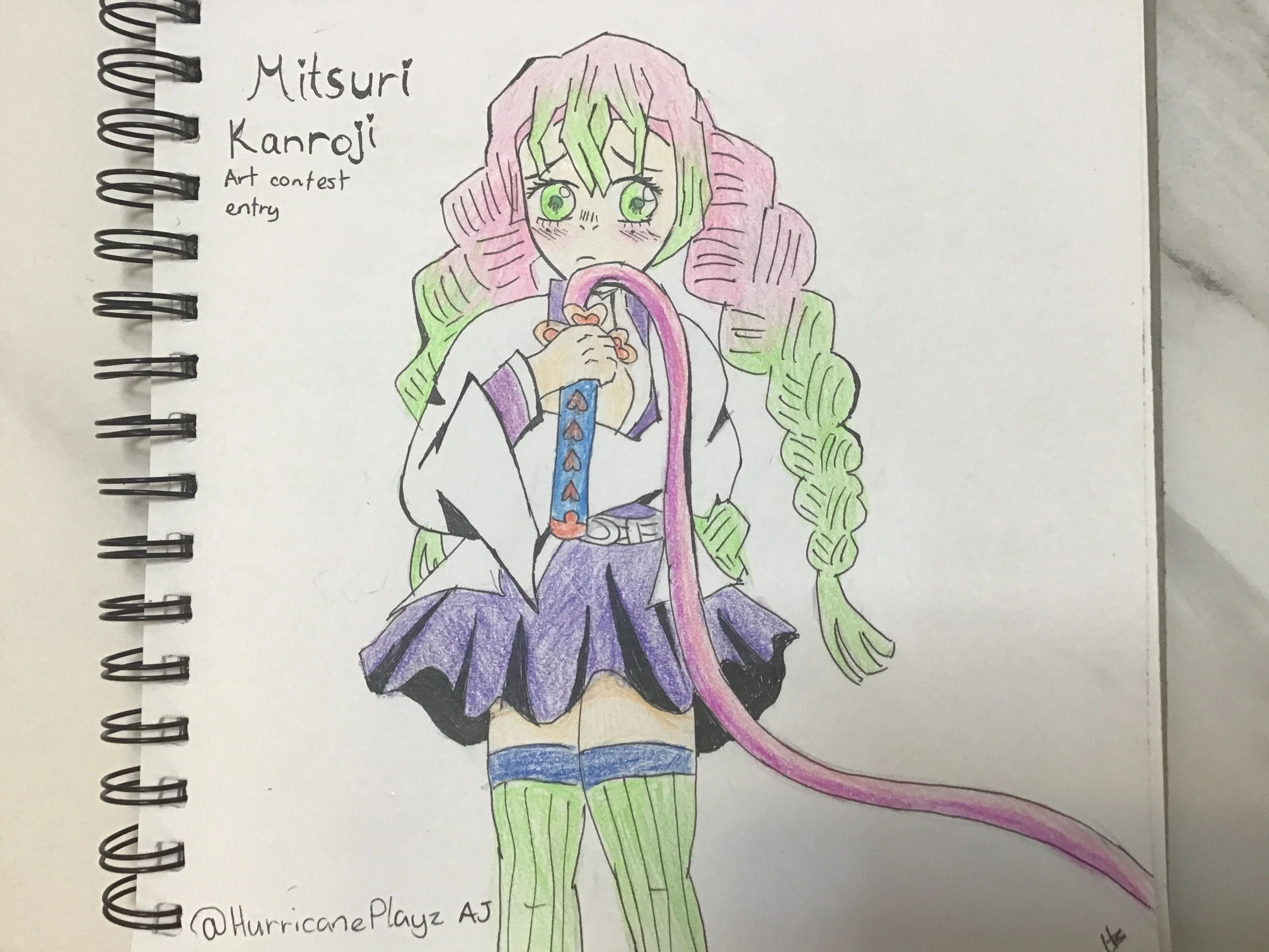 Mitsuri for art contest | Fandom