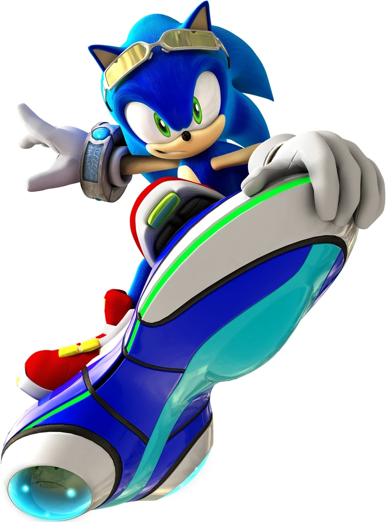 Sonic's outfit in the Riders games are now my new favorite Sonic outfit ...
