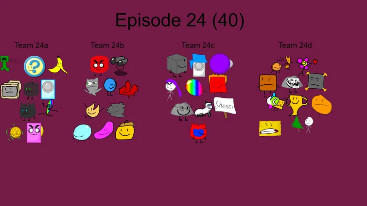 BFDI Recommended Characters viewer voting 3 (vote to eliminate) | Fandom