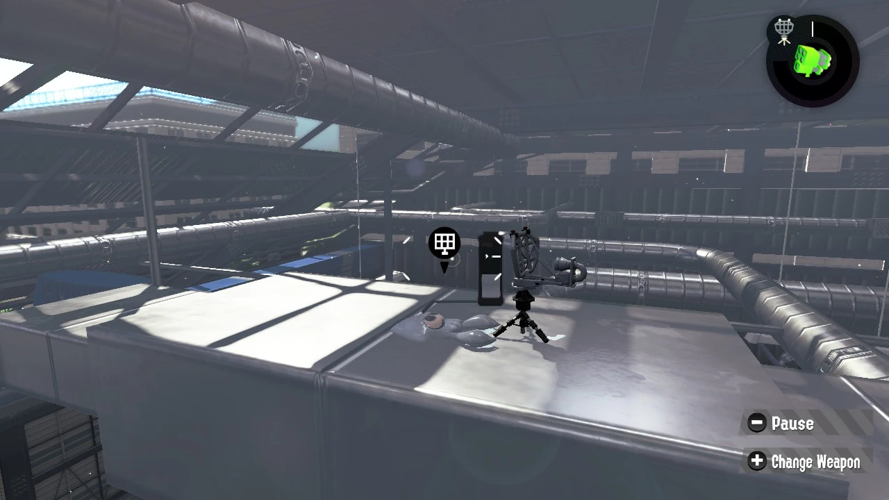 i did this cool splatoon 2 training room out of bounds/glitch | Fandom