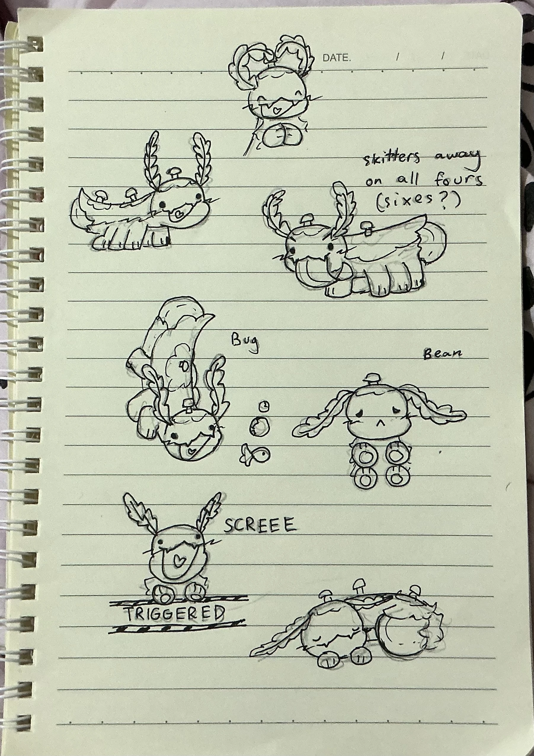 bug creature doing bug activities | Fandom