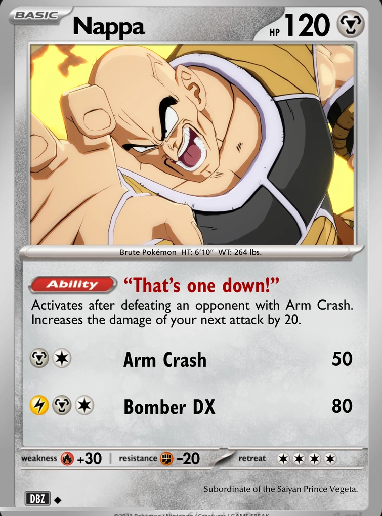 DBZ Saiyan Saga Pokémon cards: chipwrecked | Fandom