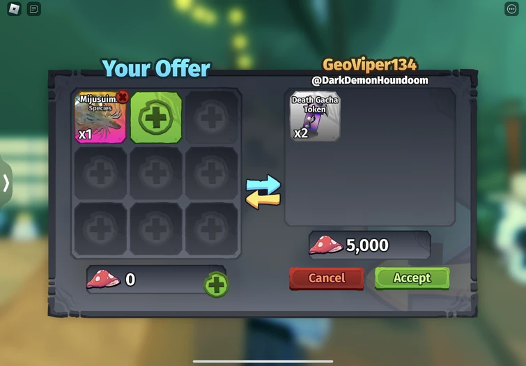 a trade I got for miju | Fandom