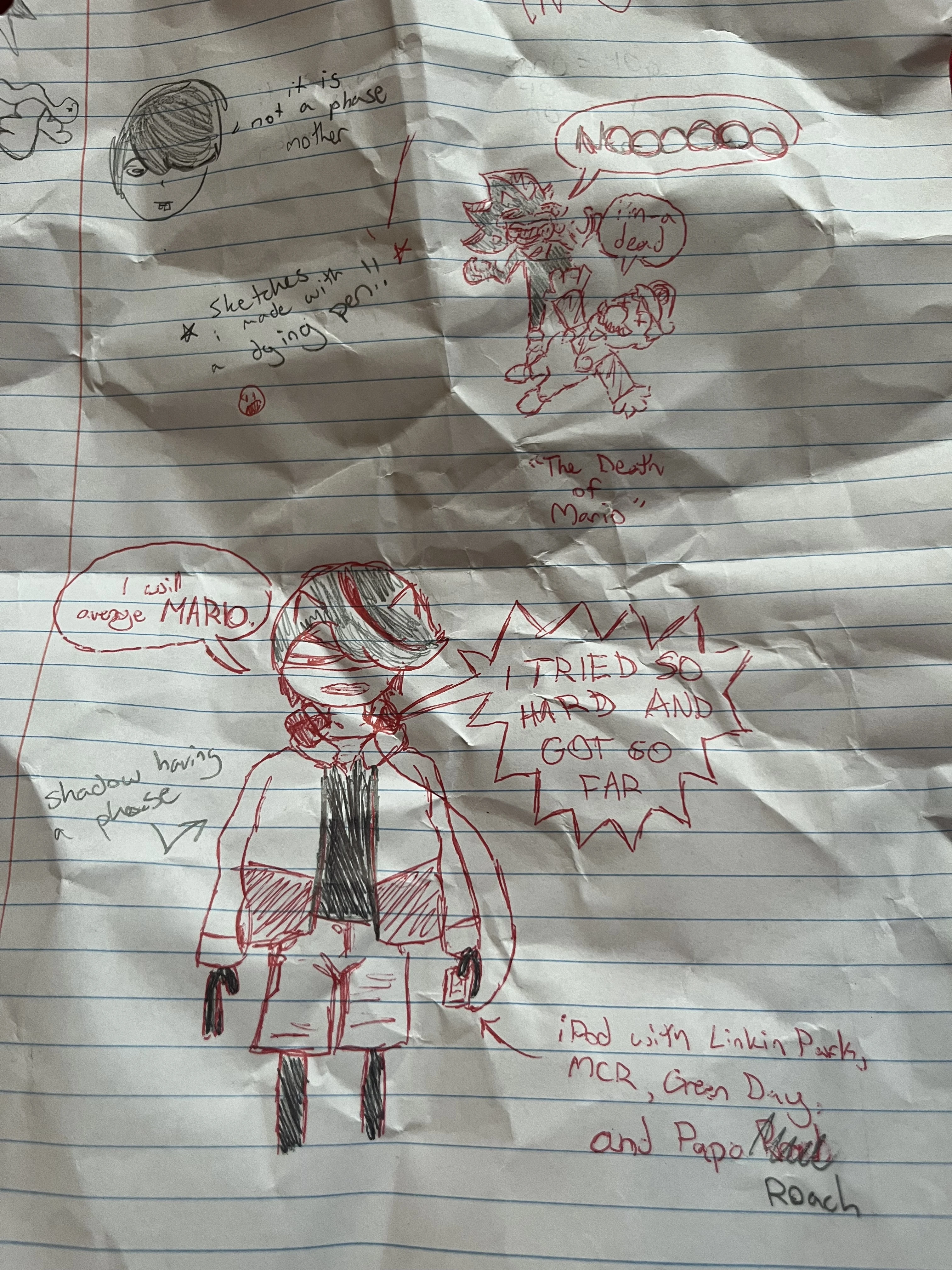 Silly thingy I made at school | Fandom