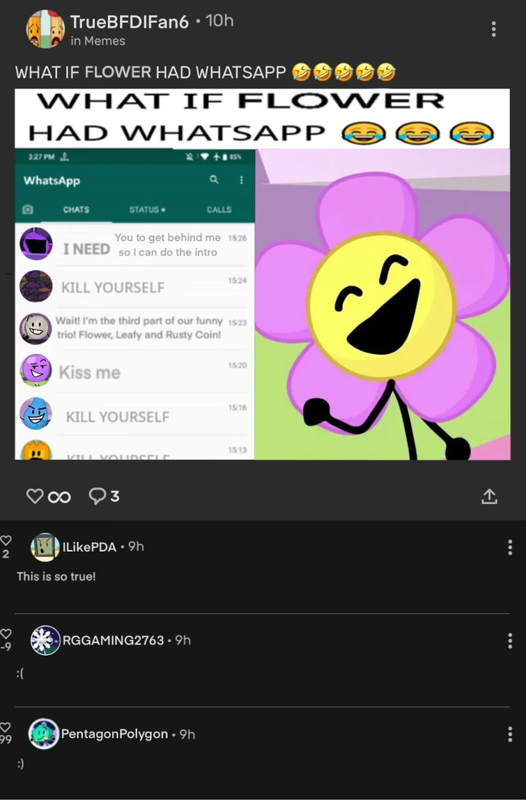 There's this image my sister keeps replying on all my post so I edited ...