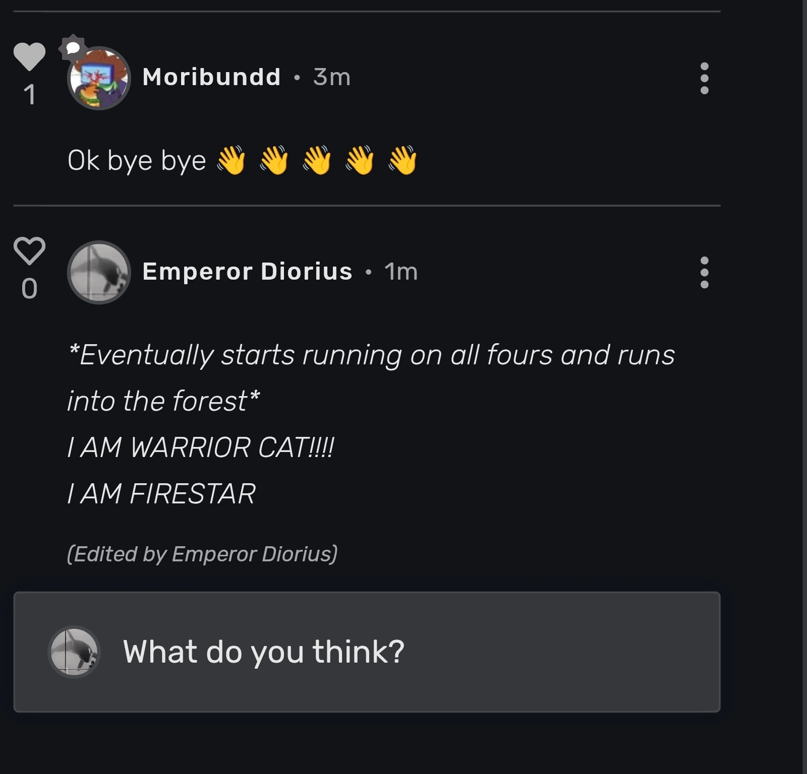 When WC fan is getting wild: | Fandom