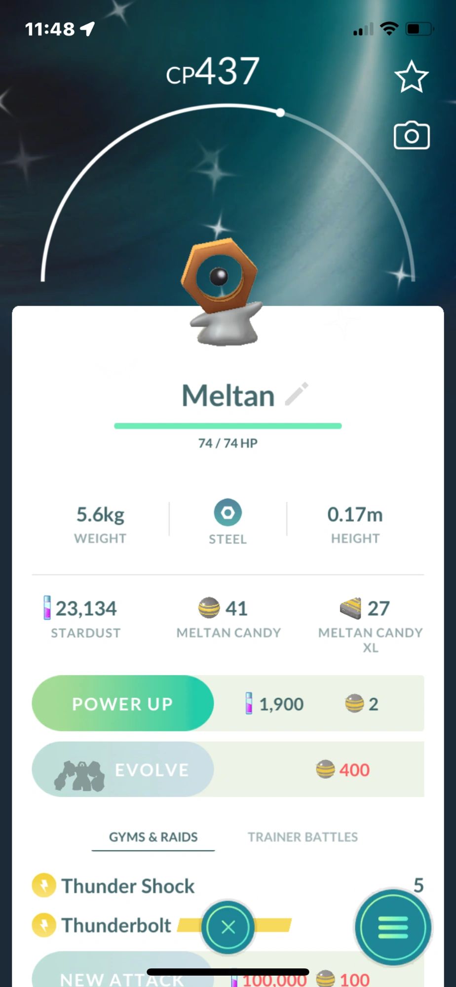 I got a shiny Meltan yesterday | Fandom