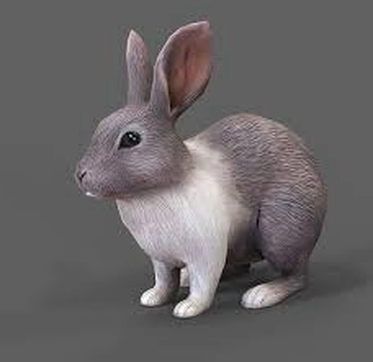 I'm gonna shove this rabbit onto a bucket of yellow paint, throw him in ...