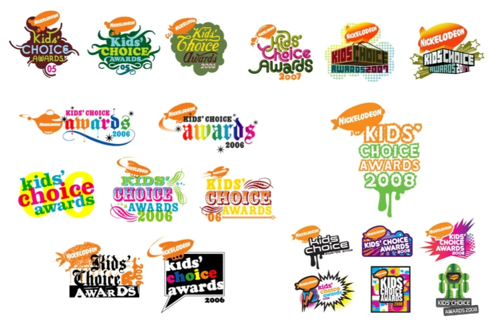Nickelodeon Kids' Choice Awards Logo Prototypes (2005-2008) | Fandom