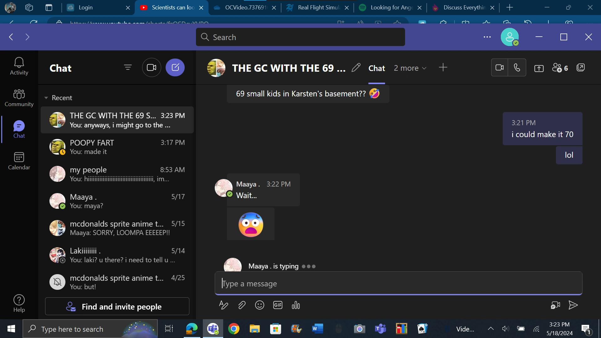 group chat reveal? | Fandom