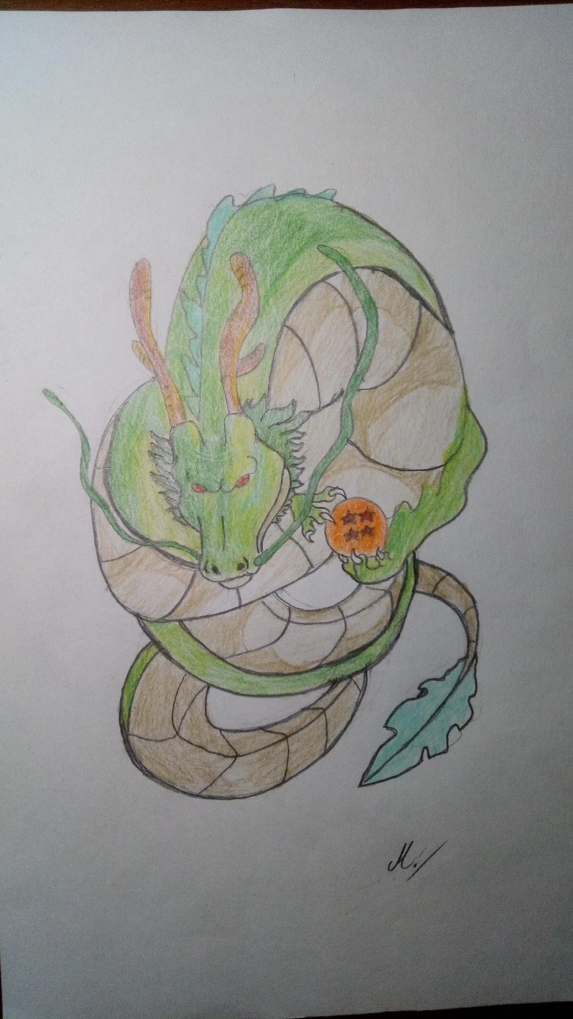Shenron Drawing :DD | Fandom
