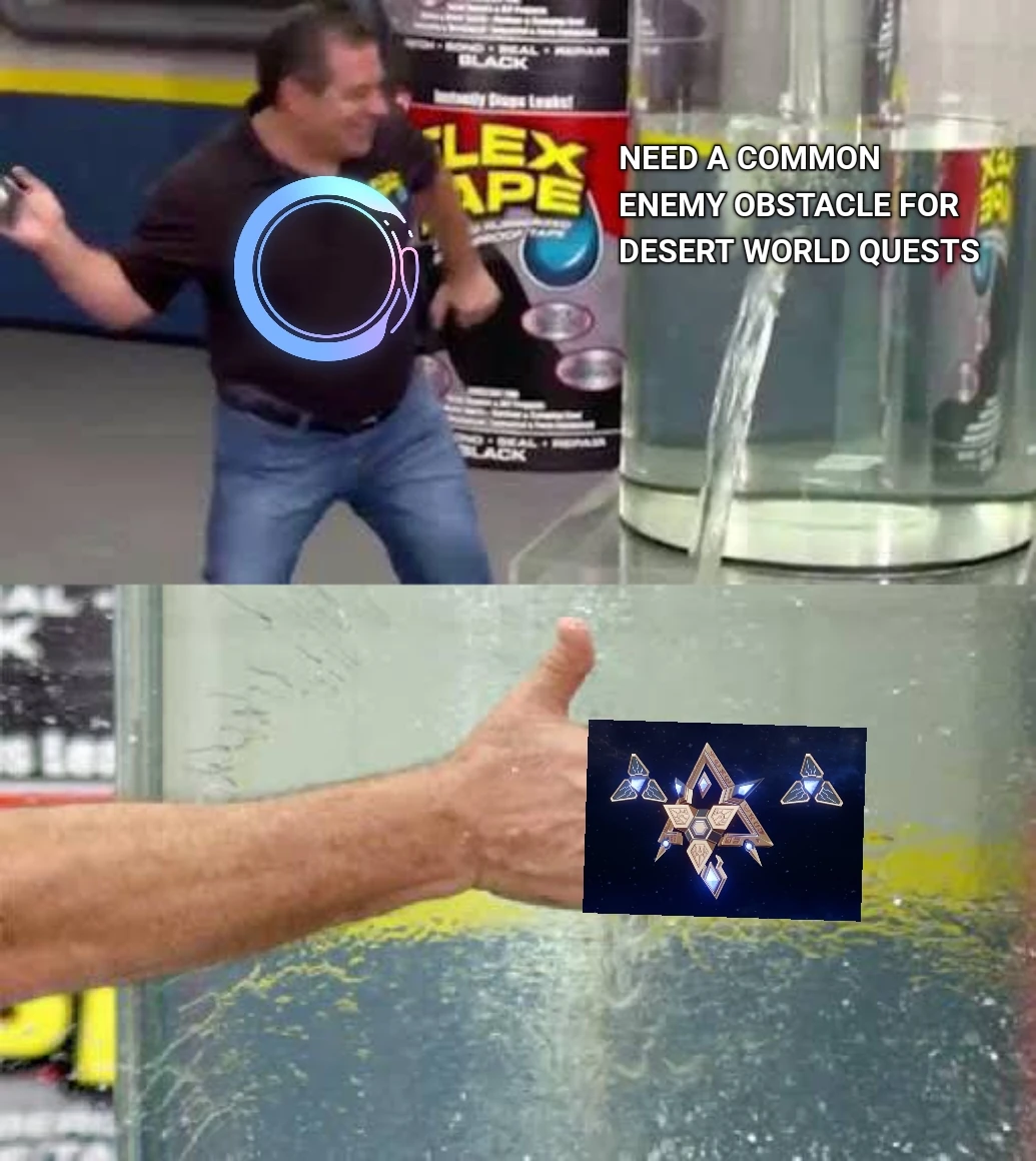 I forgot what these are called so I call them "robo danger doritos ...