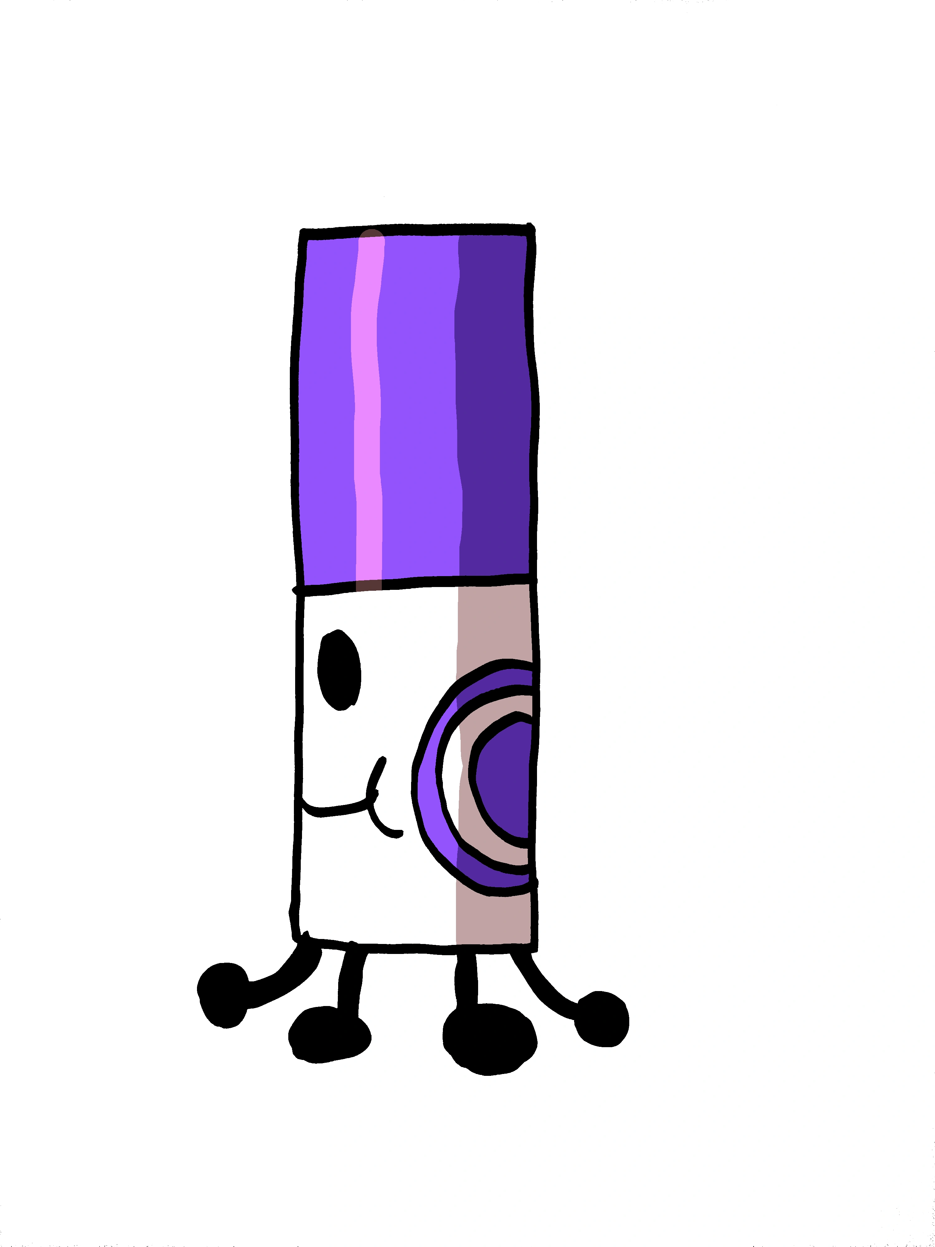 My drawing of the purple marker | Fandom