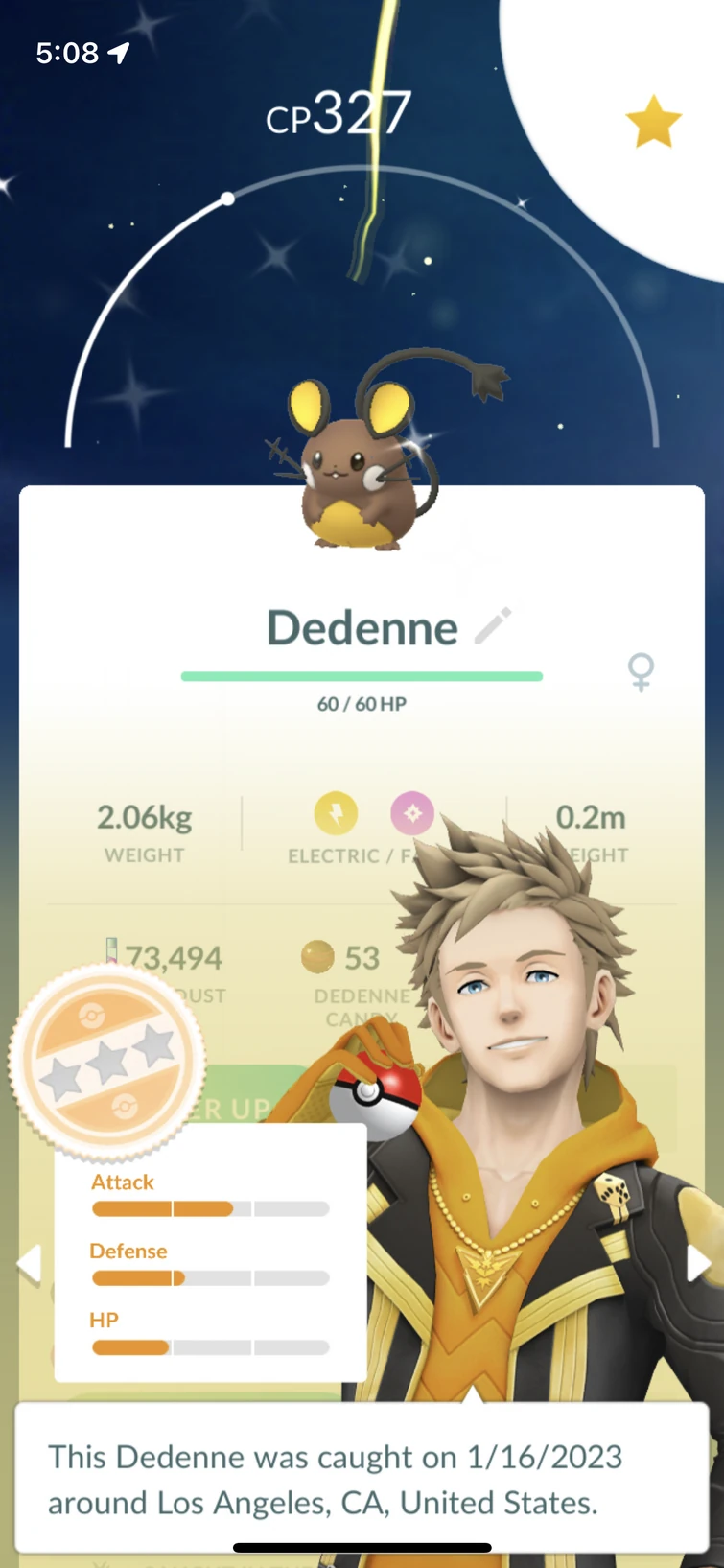 Shiny Dedenne! First shiny of the year! | Fandom