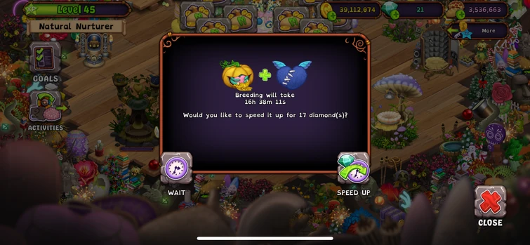 Rare clackula (for some reason it took until it was bred for me to ...