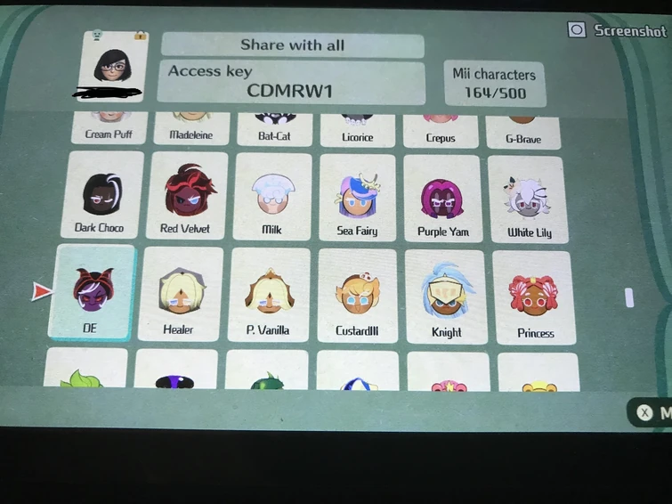 I'm gonna do a Cookie Run Miitopia and I'm deciding jobs based on the ...