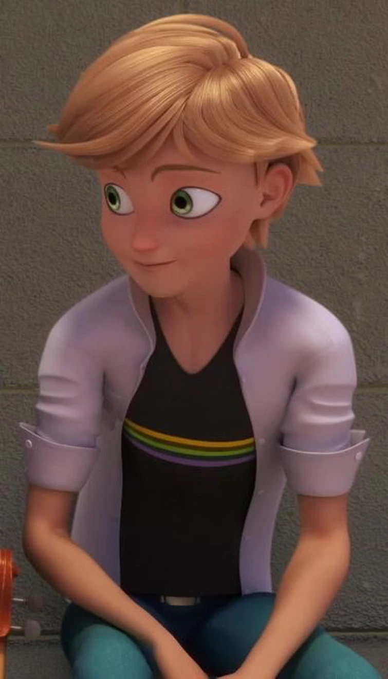 Adrien smiling to brighten up your day | Fandom