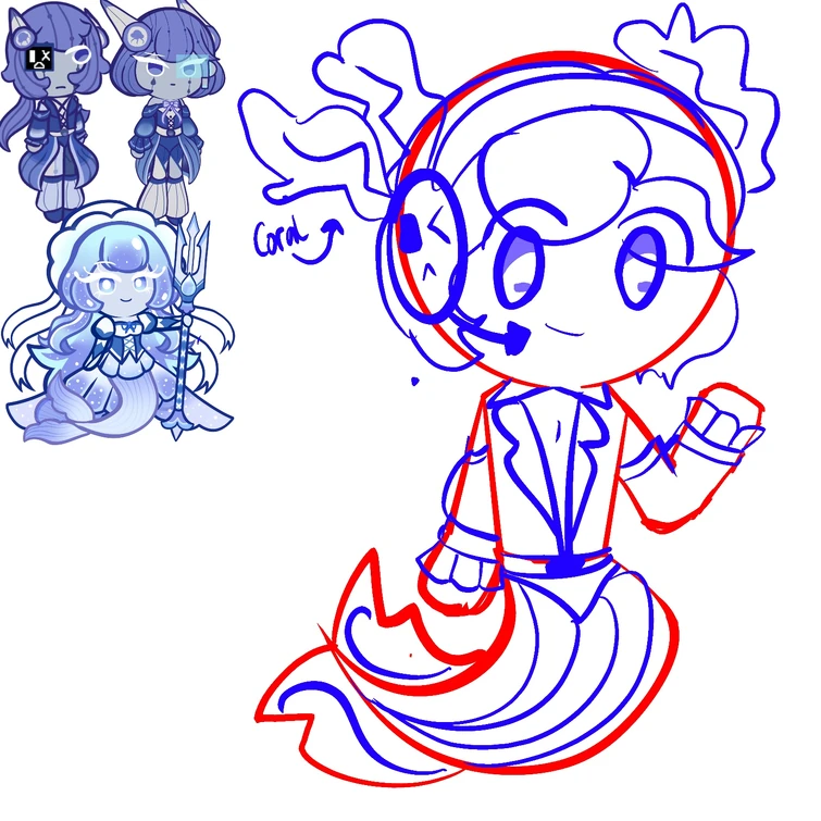 Progress on the Inventor of the Jellybots: Blue Alcyonacea Cookie | Fandom