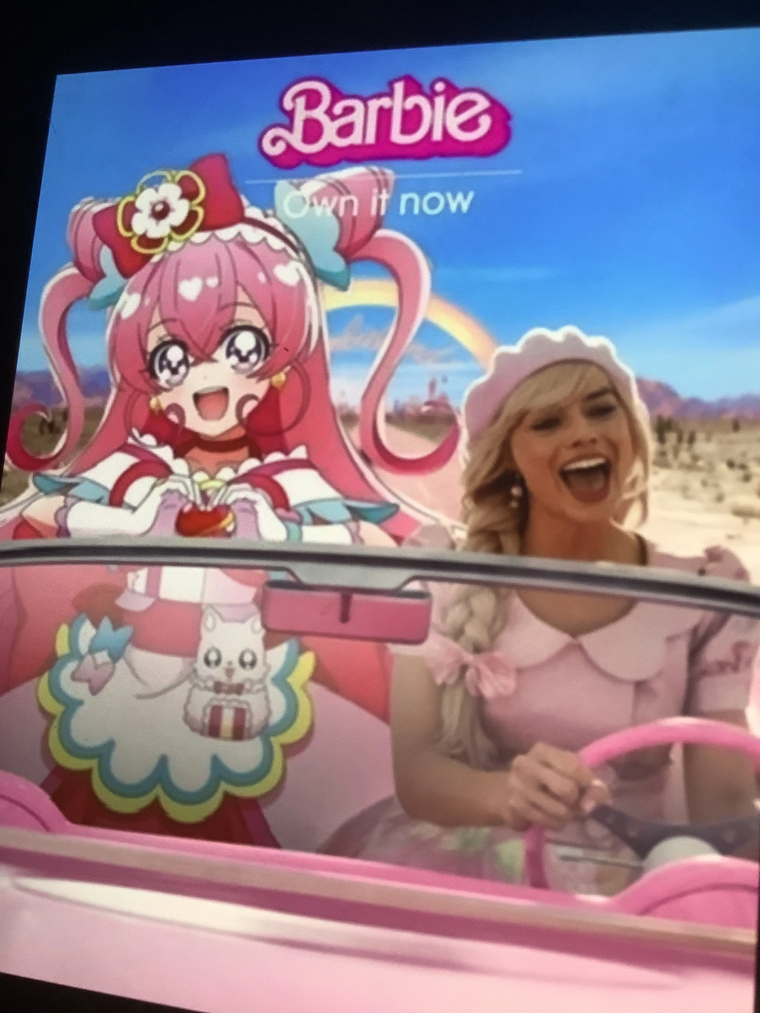 Cure precious rides with barbie | Fandom