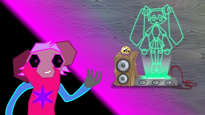 I'm really hoping they actually add a vocaloid monster in the actual ...