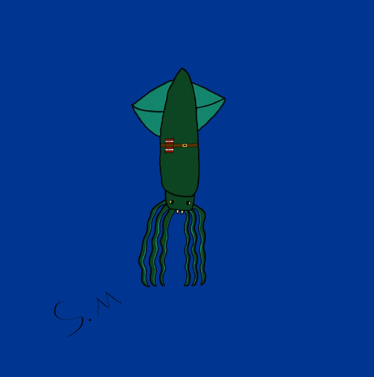 Official squidman character hope you guys enjoy | Fandom