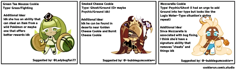 (Pt. 2) If CRK Characters Had Pokémon Types (+ Additional Ideas) | Fandom