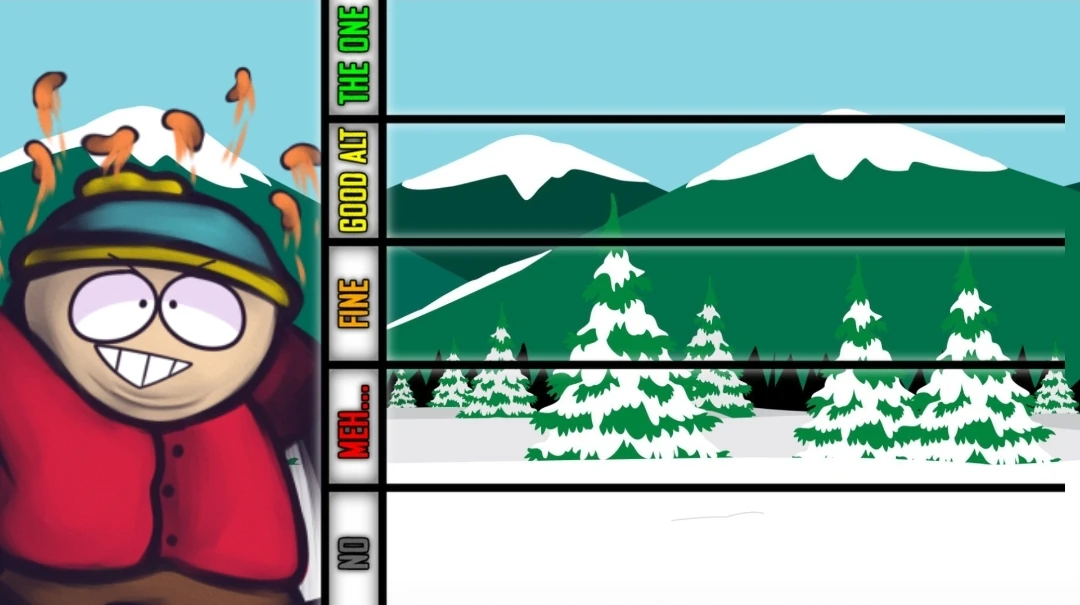 I'm making an eric cartman tier list, so give me some mu (connections ...